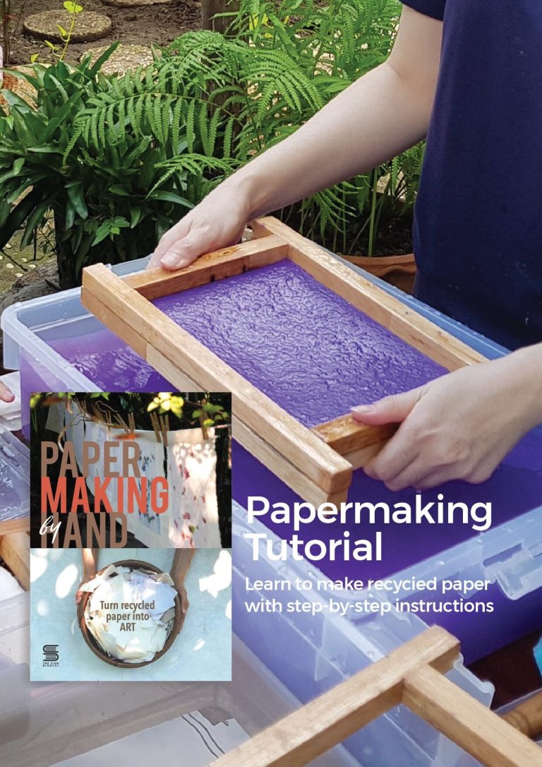 Papermaking by Hand Tutorial - The Siam Bindery