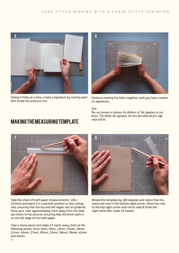 The Siam Bindery Long Stitch Binding Tutorial - The Siam Bindery